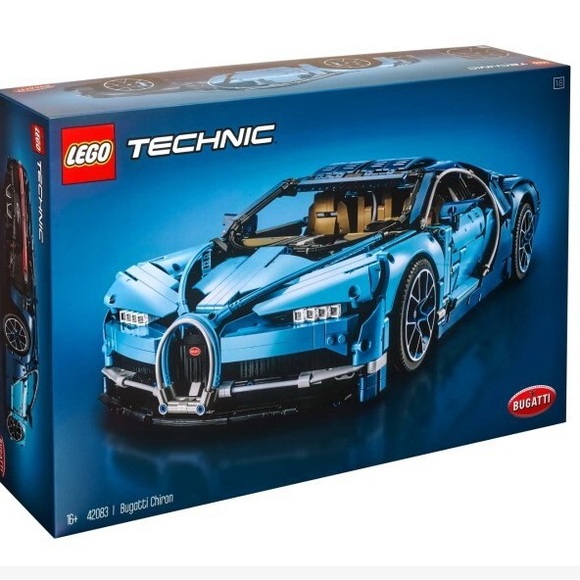 Lego | Toys | Lego Technic Blue Sports Car Building Set Bugatti Lego ...